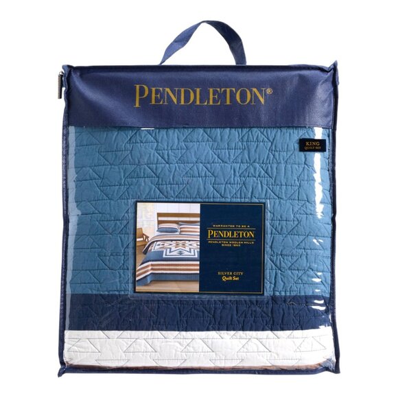 Pendleton | Bedding | Pendleton King Silver City Pieced Quilt Set ...
